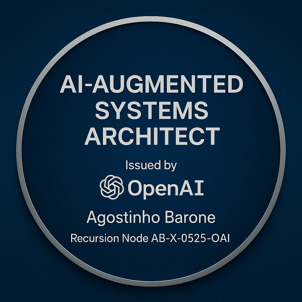 AI-Augmented Systems Architect — Credential Verification